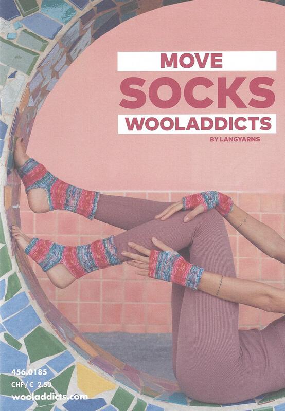 WOOLADDICTS - Move Socks - Anleitungsheft - Kreativhaus Pollok
